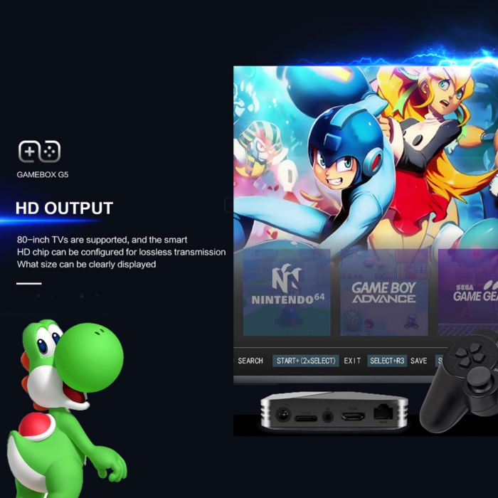 2021 NEW GAMEBOX G5 4+64GB 10000+ Retro Classic Game – Tvbox2u